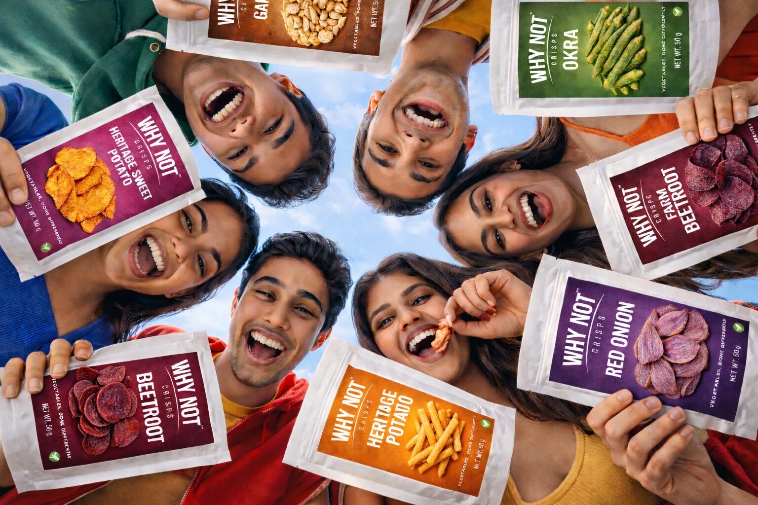 Vegetable Chips & Vacuum Fried Snacks | Why Not Crisps